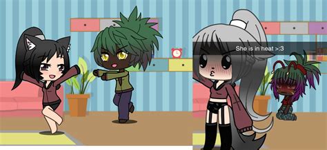 Redesigned Some Random Lesbian Gacha Heat Couple And Made It To The