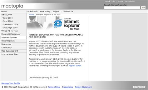 Why Internet Explorer Is Not For Mac Minrts