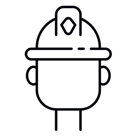 Architecture Face Icon Outline Style 15181489 Vector Art At Vecteezy
