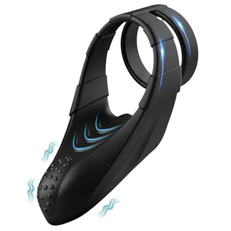 Rechargeable Penis Ring 10 Vibration Modes Newly Cock Rings Long