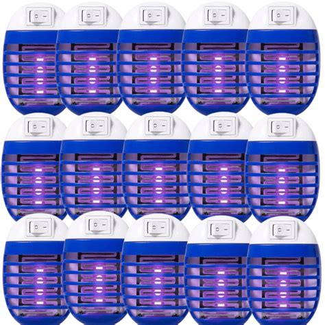 20 Pack Bug Zapper Indoor Plug In Mosquito Killer Trap Zapper Electric