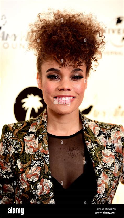 Andreya Triana Attending The Amy Winehouse Foundation Gala At The Savoy