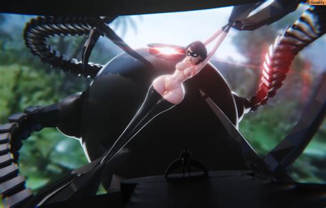 Rule 34 3d Blender Software Bob Parr Breasts Brown Hair Combat Elastic Elastic Body