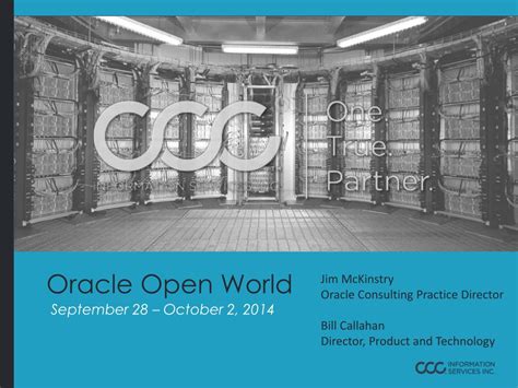 Ppt Oracle Open World Powerpoint Presentation Free Download Id5654513