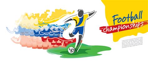 축구 우승 벡터입니다 예술적 비유 축구 문자입니다 Championship에 대한 스톡 벡터 아트 및 기타 이미지