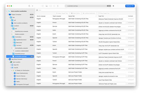 ai localization for xcode and app store connect