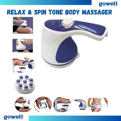 Relax And Spin Tone Body Massager Go Well
