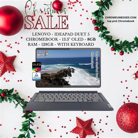 Lenovo Ideapad Duet Chromebook Oled Gb Ram Gb Emmc With Keyboard Abyss