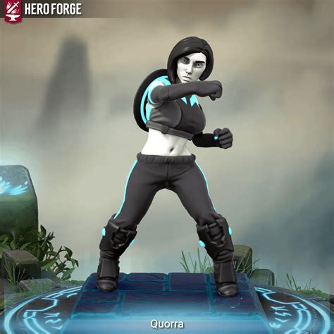 I Made Quorra In Heroforge Rtron