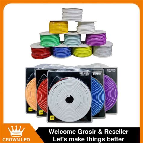 Promo Lampu Neon Flex Led Selang M Meter V Neon Flexible Neon Sign Diskon Di Seller