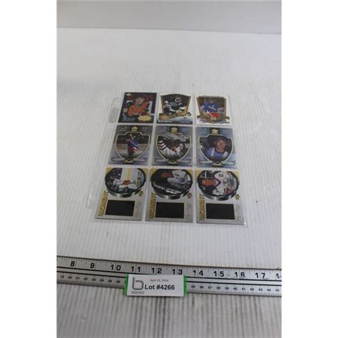 9 Wayne Gretzky Inserts Bodnarus Auctioneering