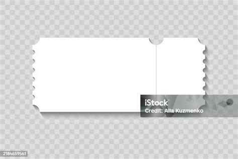 벡터 빈 티켓 템플릿입니다 여행 영화 극장 비행기를 위한 고립된 현대 쿠폰 모형 빈 흰색 티켓 아이콘입니다 콘서트 축제 이벤트 허용 레이아웃 Film Festival에 대한