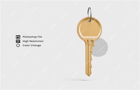 Premium Psd 3d Render Key