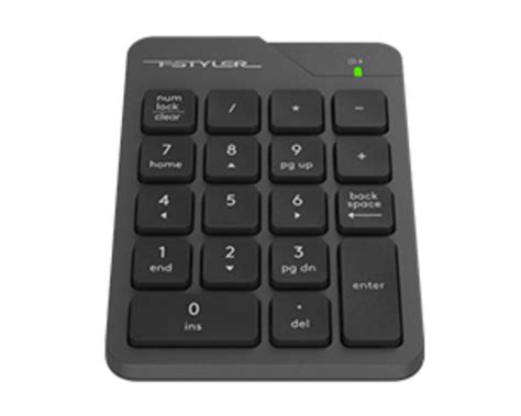 A4 Tech Fgk21c Fstyler 24g Wireless Numeric Keypad Usb Type C Siva
