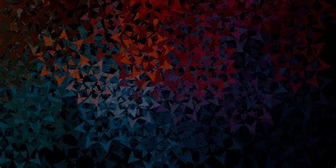 Dark Blue Vector Layout With Lines Triangles 2277194 Vector Art At Vecteezy