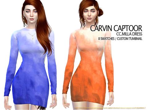 Carvin Captoors Ccmilla Dress Glamour Dress 50th Clothes Dress