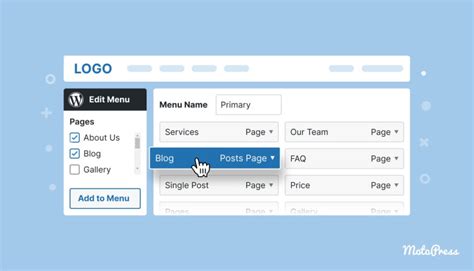 how to create a wordpress menu human friendly guide motopress
