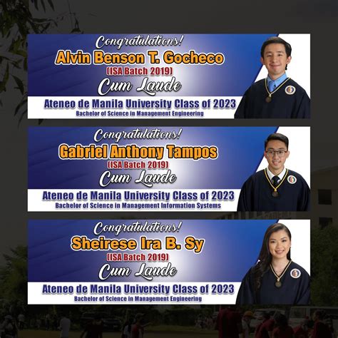Gocheco Tampos Sy Of Isa Batch 2019 Graduate Cum Laude From Admu