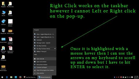 Windows Mouse Clicking Problem In The Start Button Area Microsoft Community