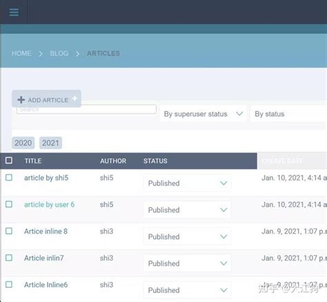 Django Admin界面美化第三方插件库测评多图 知乎
