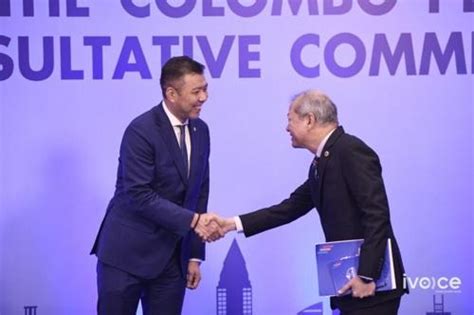 Коломбын төлөвлөгөө байгууллагын төлөөлөгчдийн тэргүүн нарыг ХЗДХ ийн сайд Б Энхбаяр нар угтан авлаа