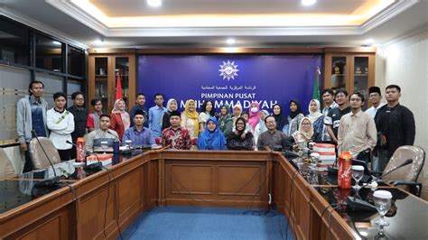 Pemuda Lintas Iman Belajar Membangun Perdamaian Ke Muhammadiyah