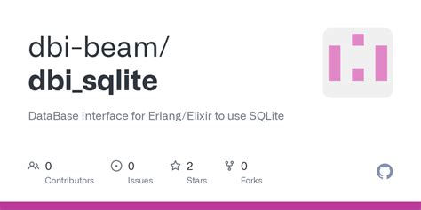 github dbi beam dbi sqlite database interface for erlang elixir to
