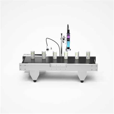 Mini Tij Printer With Conveyor Belt For Logo Date Batch Printing