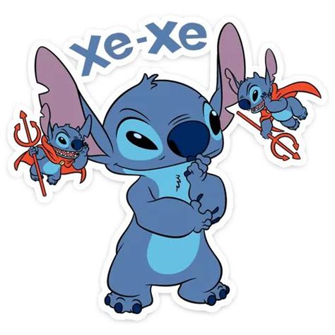 Набор стикеров для Telegram Стич