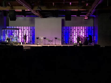 Neatly Lined Church Stage Design Ideas Scenic Sets And Stage Design