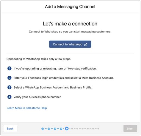 Salesforce Customer Success On Linkedin 📣 Alert Learn About Setting Up An Enhanced Whatsapp