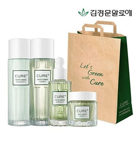 김정문알로에 김정문알로에 큐어 피토 라인 기초 4종 선물세트 쇼핑백증정 티몬
