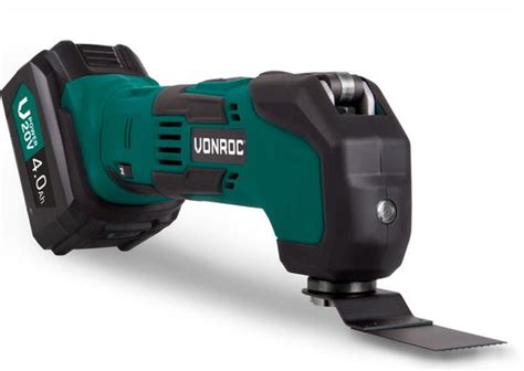 VONROC Accu Multitool VPower 20V Oscillerend Incl 4 0Ah Accu