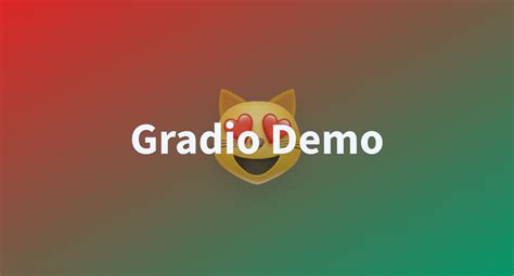 Gradio Demo A Hugging Face Space By Yoursemicolon