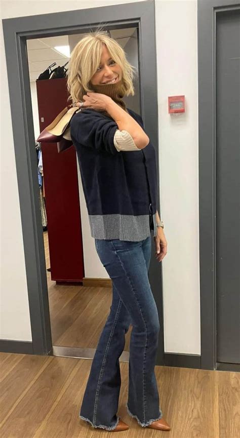 Susanna Griso Estrena Los Pantalones Campana Que Tienen En Bershka