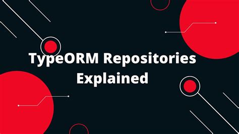🔥 Nodejs Typescript Typeorm Tutorial 14 Working With Repositories In Typeorm 🚀 Youtube