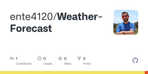 Github Ente4120weather Forecast
