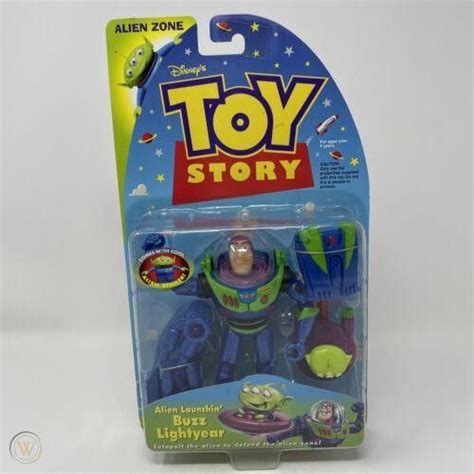 Mattel 1999 Disney Toy Story Alien Zone Alien Launchin Buzz Lightyear
