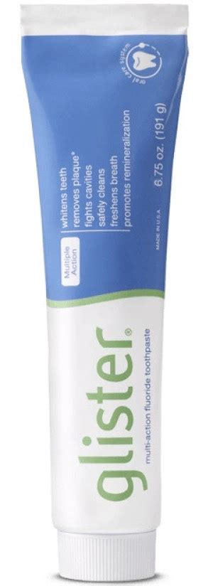 Full Ingredients List Amway Glister Tooth Paste