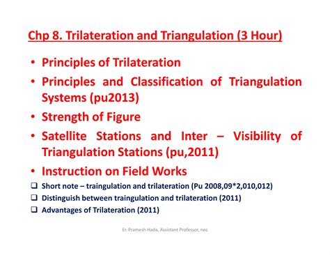 Triangulation And Trilateration Pdf Pdf