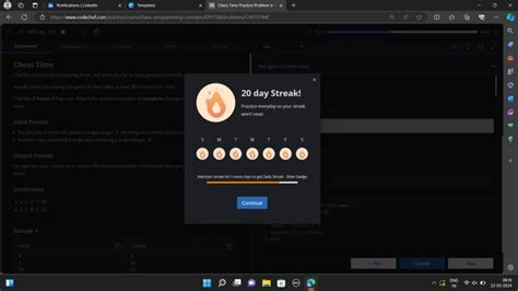 Aryan Barde On Linkedin 30daysofcodechef 100daysofcode 30daysofcodechallenge Codechef