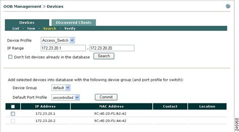 Cisco NAC Appliance Clean Access Manager Configuration Guide Release Switch
