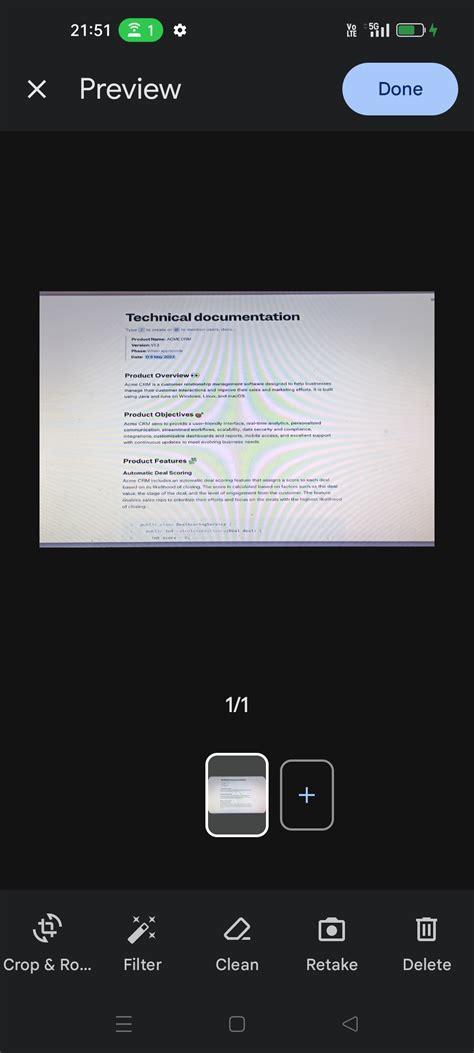 flutter doc scanner flutter package