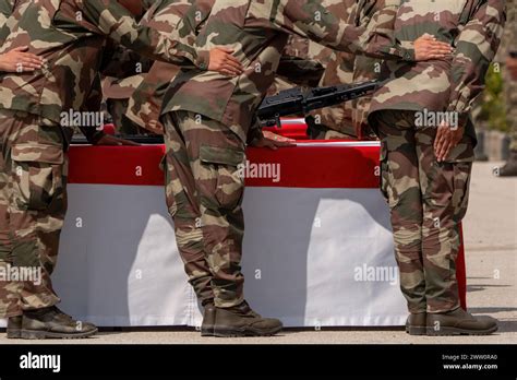 Turkish Soldiers Taking The Oath At The Military Swearing In Ceremony