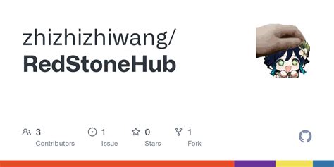 Issues Zhizhizhiwang RedStoneHub GitHub