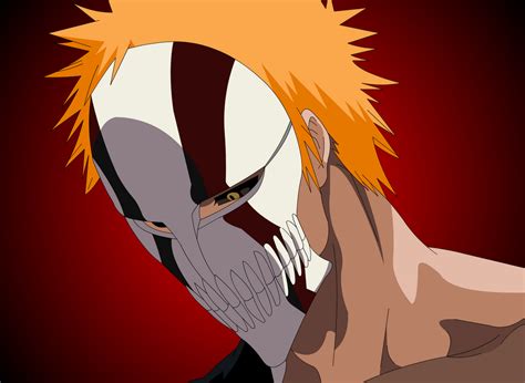 Ichigos New Hollow Mask By Mifang On Deviantart
