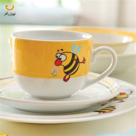 سرویس غذاخوری کودک 5 پارچه چینی زرین مدل بامبل بی فروشگاه اینترنتی تهران آفر