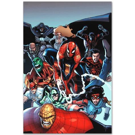 Marvel Art Amazing Spider Man 667 Gold And Silver Pawn Shop
