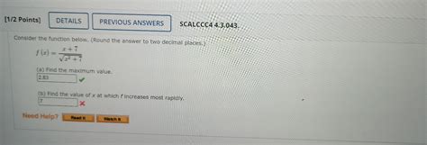solved part b consider the following function f x xex
