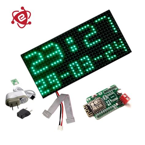 Jual Jam Ntp Led Digital Internet Clock Wifi Tanggal Jam Dinding Besar